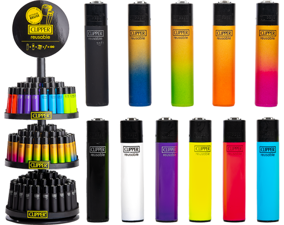 C.144 CLIPPER CP11 unis MIX9 - Carrousel | Présentoir - Briquets ...