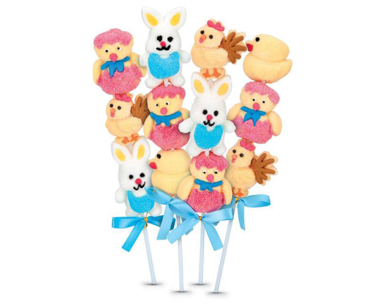 B.24 Brochettes MALLOW FIZZY - Sucettes - Confiserie - Protabac