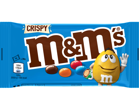 B.24 Sachets MMS CRISPY 36gr - Chocolat MARS - 🍫Barres chocolat ...
