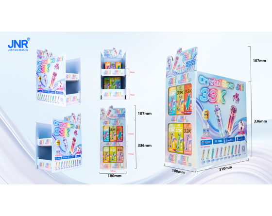 Display crystal glow jnr vide - CRYSTAL GLOW 33K 🆕 - JNR - PUFF & Pods ...